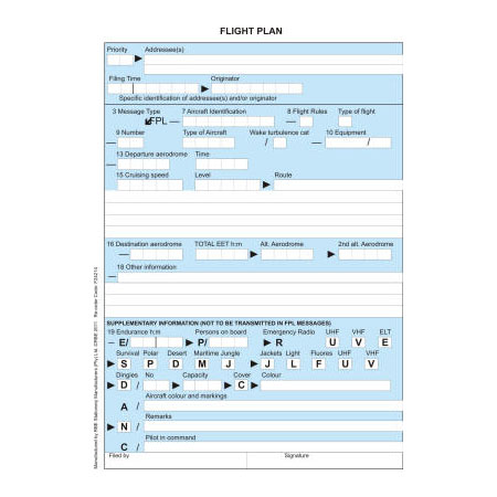 Notebooks & Paper - RBE ATC Flight Plan Pad A5 was listed for R43.00 on ...