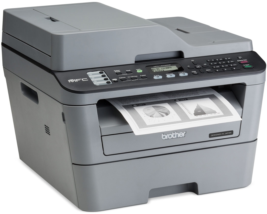 Printers - Brother MFCL2700dw A4 Wireless mono 4-in-1 Laser Printer ...
