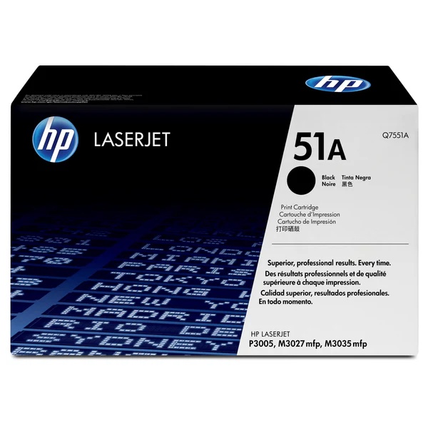Ink Cartridges - HP 51A Black Toner Cartridge 6500 Pages Original ...